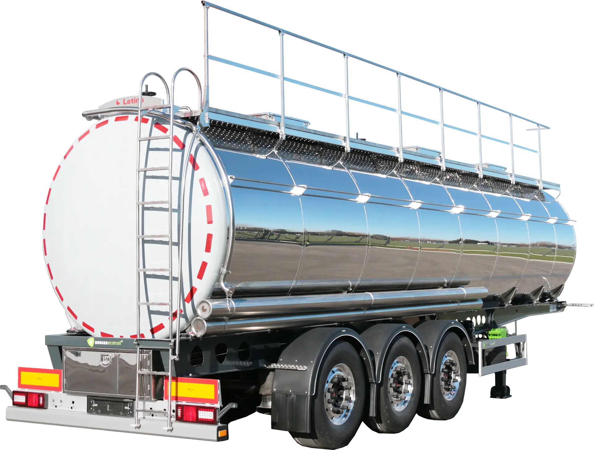 Semi Trailer Tank for Food Liquids | Letina